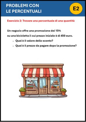 Esercizi sulle Percentuali da stampare (PDF)