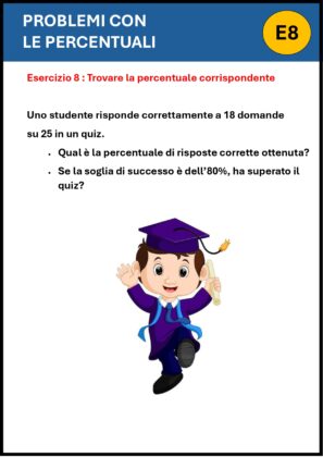 Esercizi sulle Percentuali da stampare (PDF)