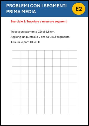 Problemi sui Segmenti Prima Media con Soluzioni (PDF)